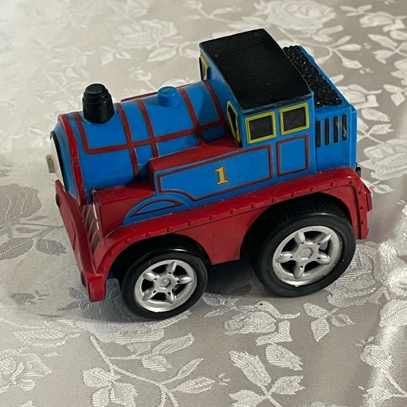 Toys | Thomas The Train Pull Go Squeezable Plastic Toy | Poshmark